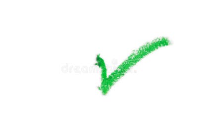 Green Check Mark stock image. Image of copyspace, isolated - 5899001