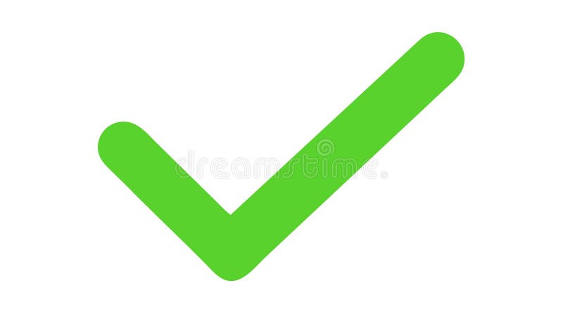 Green Check Mark Complete Tick Vector Icon, Vector Design Generative AI ...