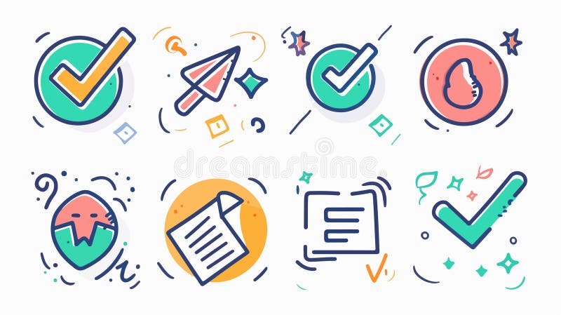 Green Check Mark Icon Vector Illustration for Professional Use Stock ...