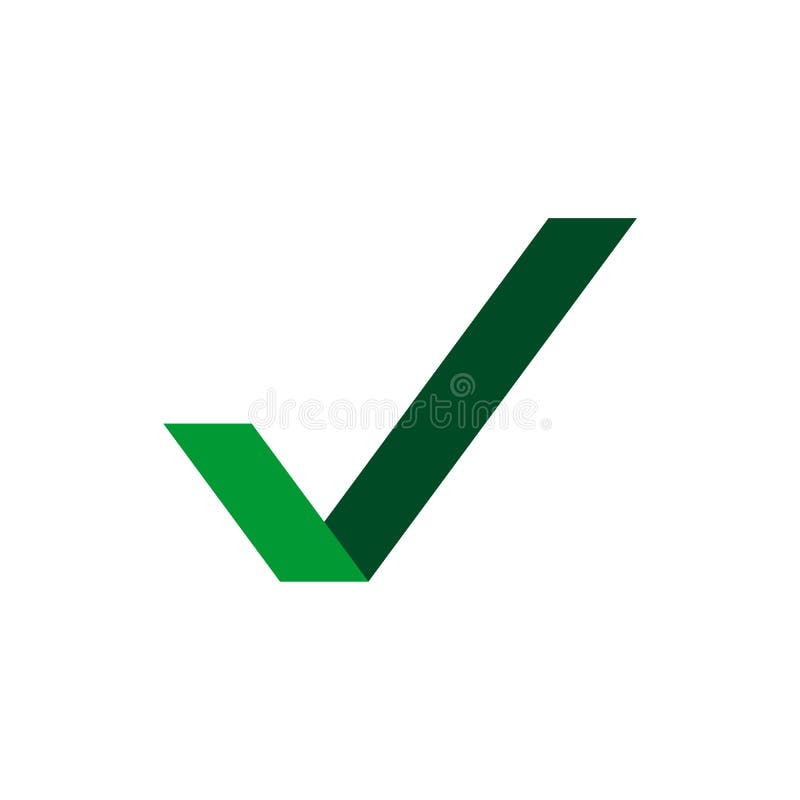 Green Check Mark Logo Template Illustration Design. Vector EPS 10 Stock ...