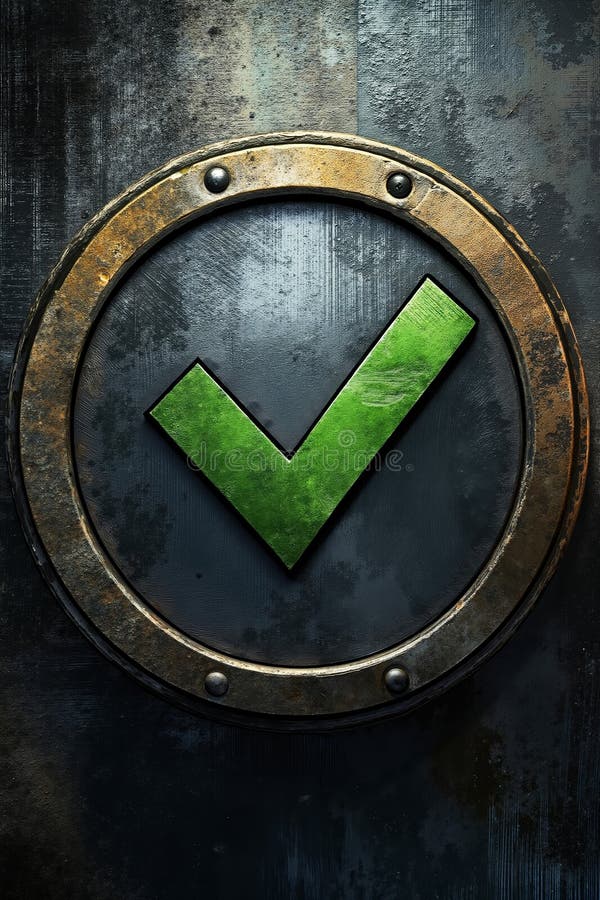 Green Checkmark Dark Surface Stock Photos - Free & Royalty-Free Stock ...