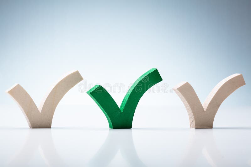 Green Check Mark stock image. Image of copyspace, isolated - 5899001