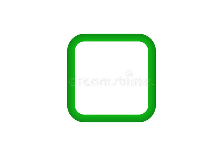 Green Checkbox Icon with White Background Stock Vector - Illustration ...