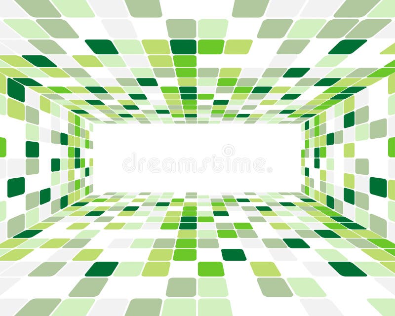 Green checked background stock vector. Illustration of background - 9827116