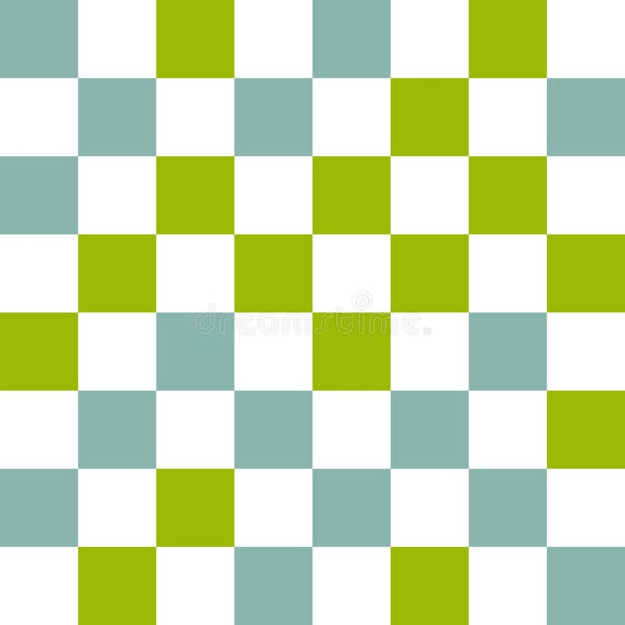 Green Checkerboard Pattern Background. Stock Vector - Illustration of ...