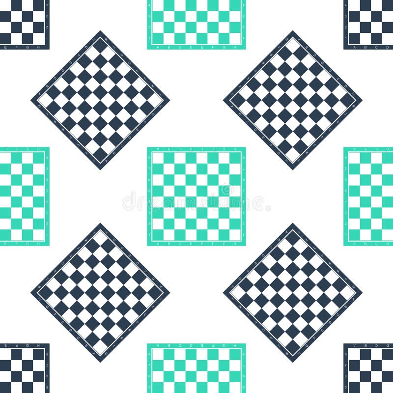 Green chess board vector stock vector. Illustration of field - 143090517