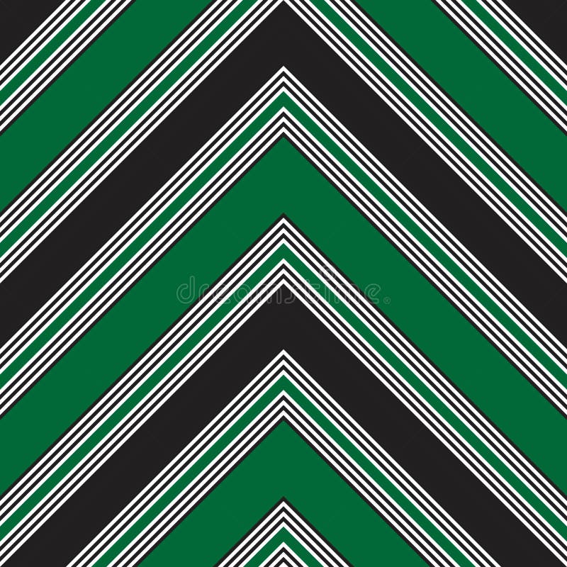 Green Chevron Diagonal Stripes Seamless Pattern Background Stock Vector ...