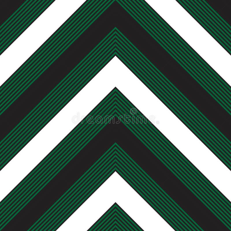 Green Chevron Diagonal Stripes Seamless Pattern Background Stock Vector ...