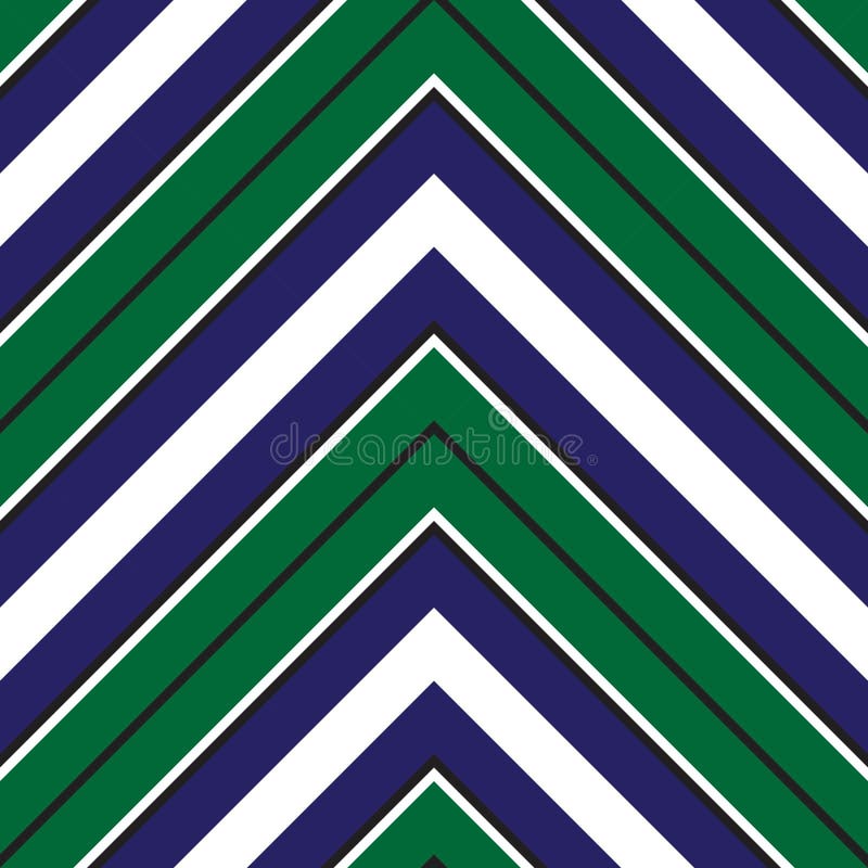 Green Chevron Diagonal Stripes Seamless Pattern Background Stock Vector ...