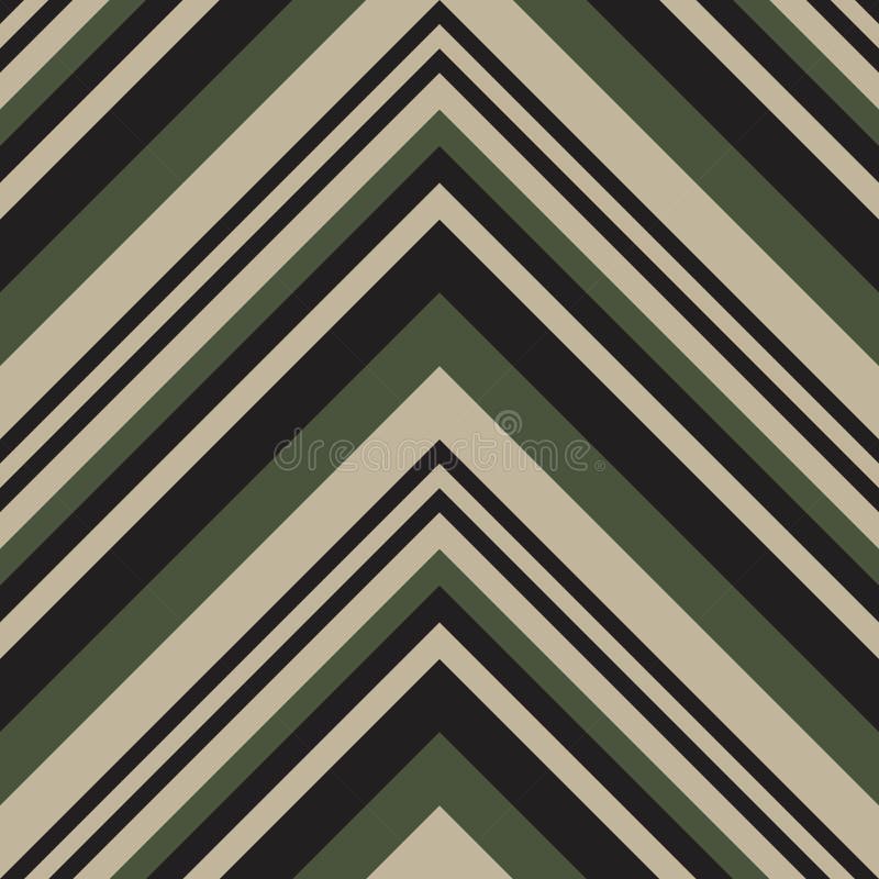 Green Chevron Diagonal Stripes Seamless Pattern Background Stock Vector ...