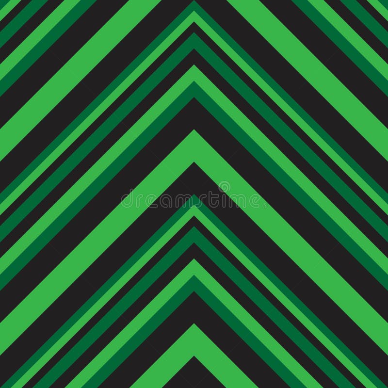 Green Chevron Diagonal Stripes Seamless Pattern Background Stock Vector ...