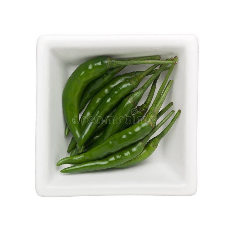 Green chilli stock image. Image of fresh, isolated, fruit - 92431825