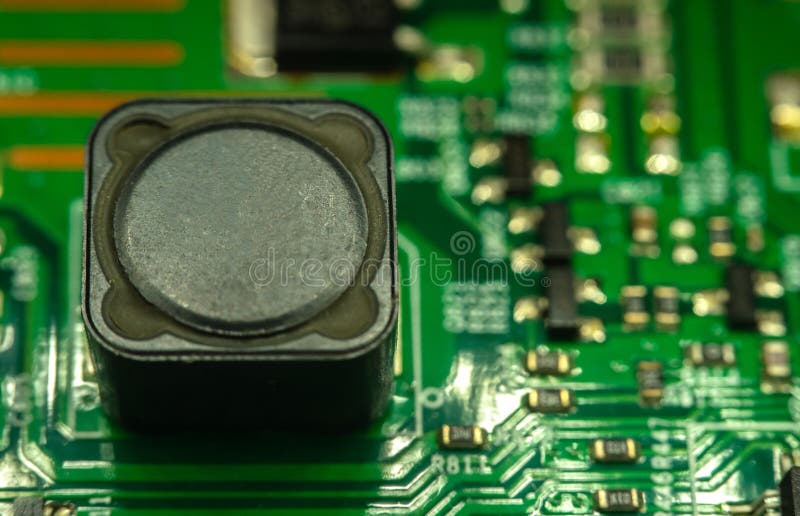 Green Chip, Space for Photos Stock Image - Image of electronics ...