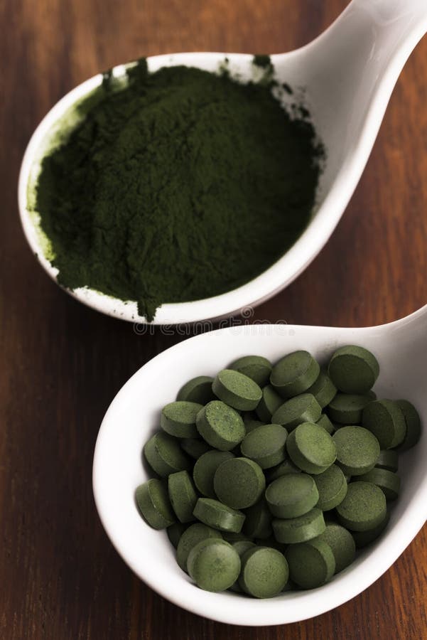 Green chlorella stock photo. Image of prescription, green - 53258360