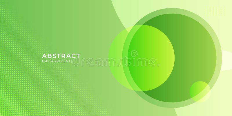 Green Circle Fresh Abstract Presentation Background. High Contrast Dark ...
