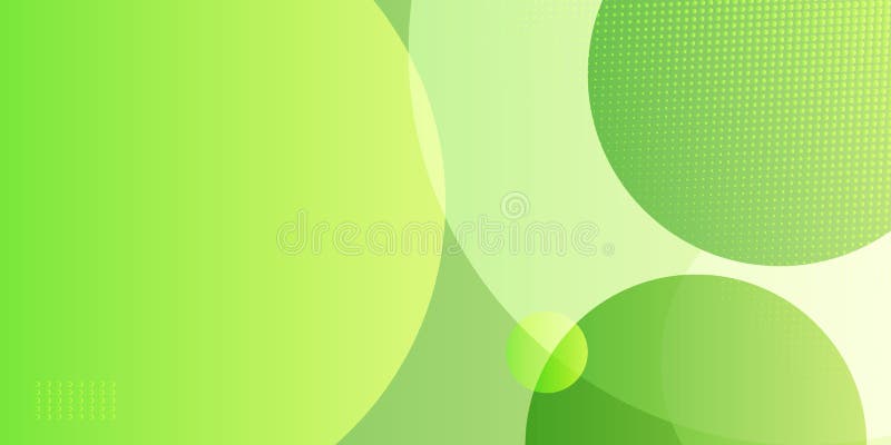 Green Circle Fresh Abstract Presentation Background. High Contrast Dark ...
