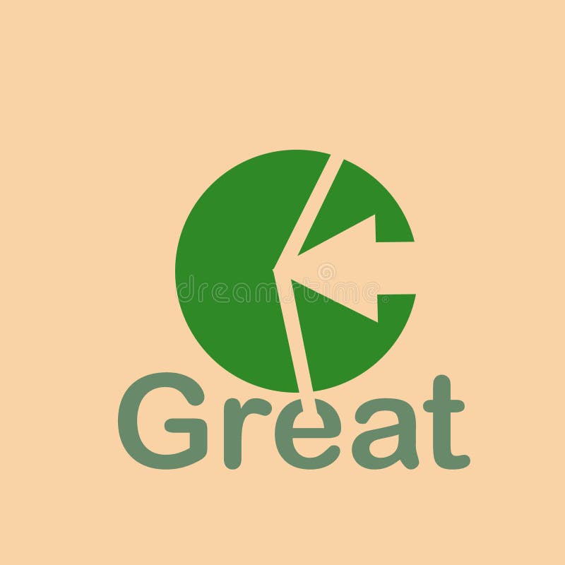 Great logo stock illustration. Illustration of circle - 350682080