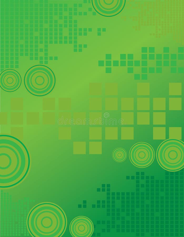 Green Circles Picture. Image: 6887495