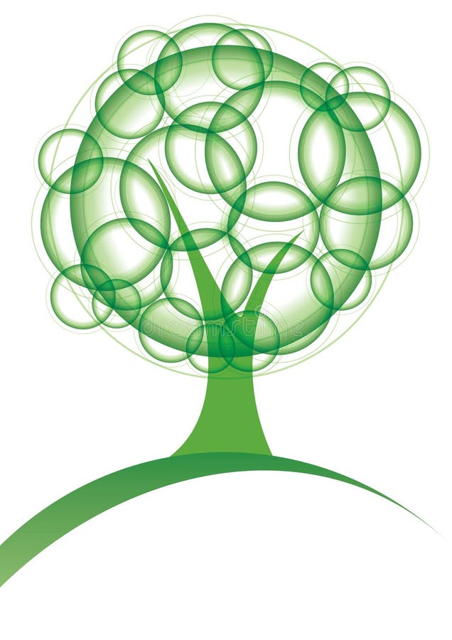 Graphic tree icon stock vector. Illustration of symbol - 14529256