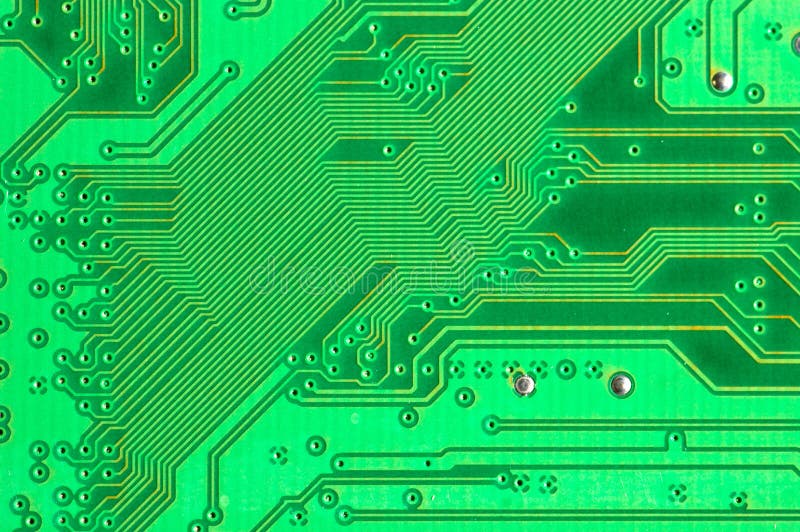 Green Circuit Board stock photo. Image of futuristic, board - 1424832