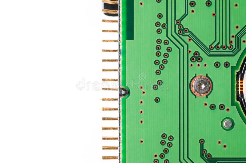 Green circuit board stock photo. Image of connection - 58080684