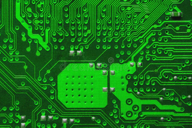 Green Circuit Board, Electronic Computer Hardware Technology ...