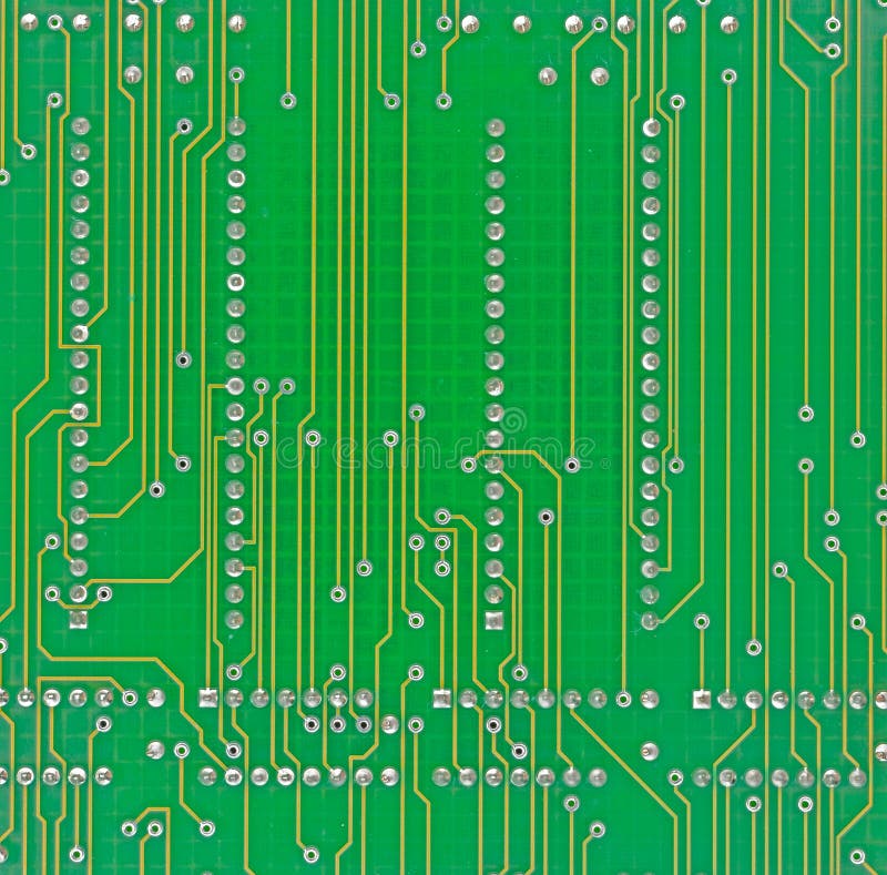 Green circuit board stock photo. Image of conductor - 124203090