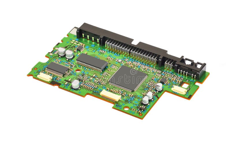 Green circuit board stock photo. Image of microcircuit - 72776188