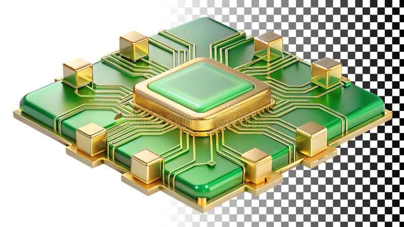 Green Circuit Board, Tech Component for Electronics and Digital ...