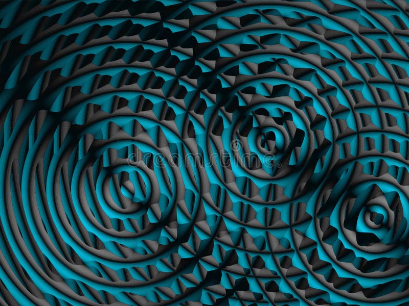 Green Metal Circular Shapes Geometries Shapes Background, Abstract ...