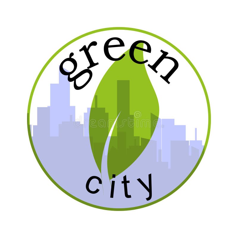 Green city stock illustration. Illustration of architecture - 88552910