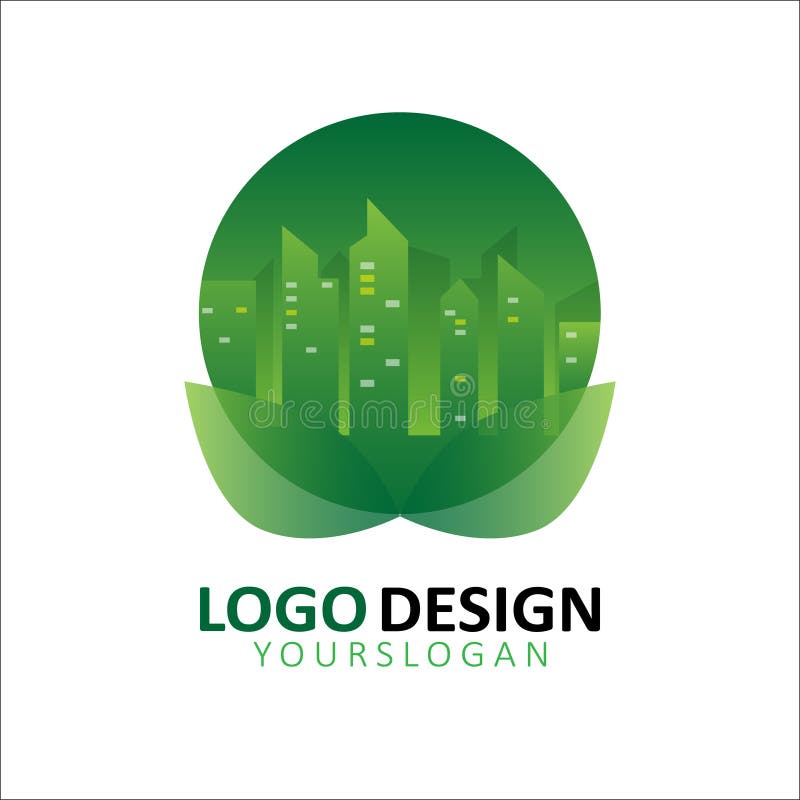 Green City Logo Design,Vector Stock Vector - Illustration of landscape ...