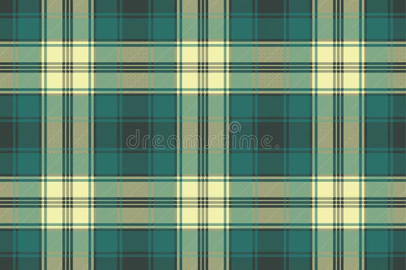Green Classic Plaid Seamless Pattern Stock Vector - Illustration of ...