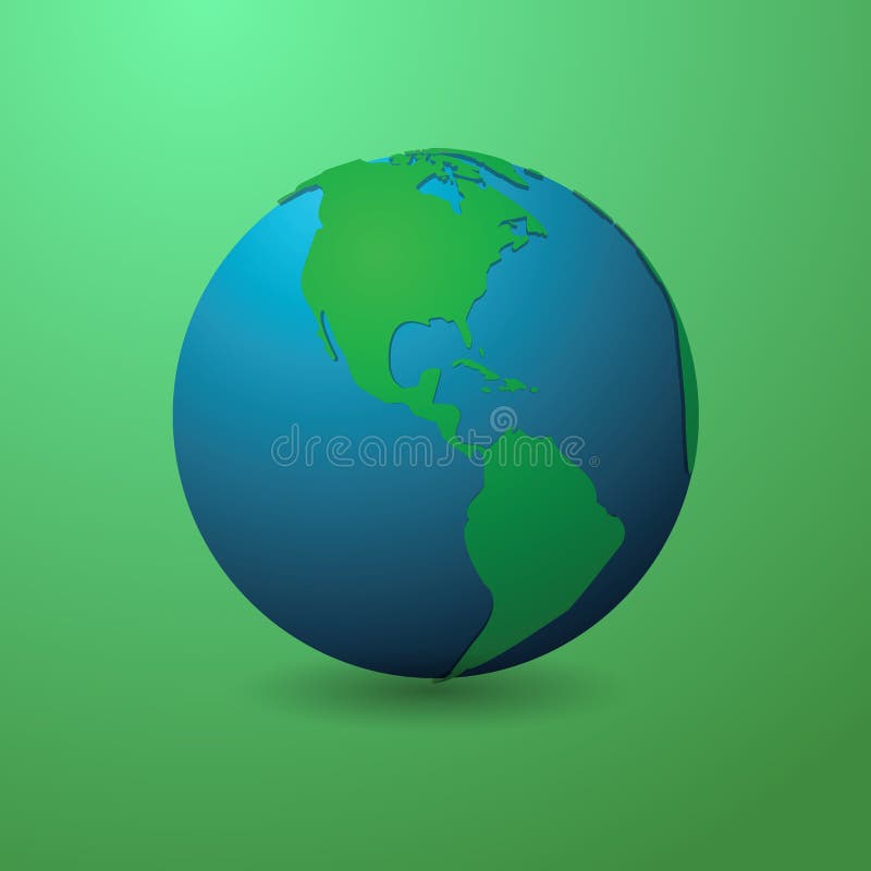 Clean the world stock illustration. Illustration of globe - 14572473