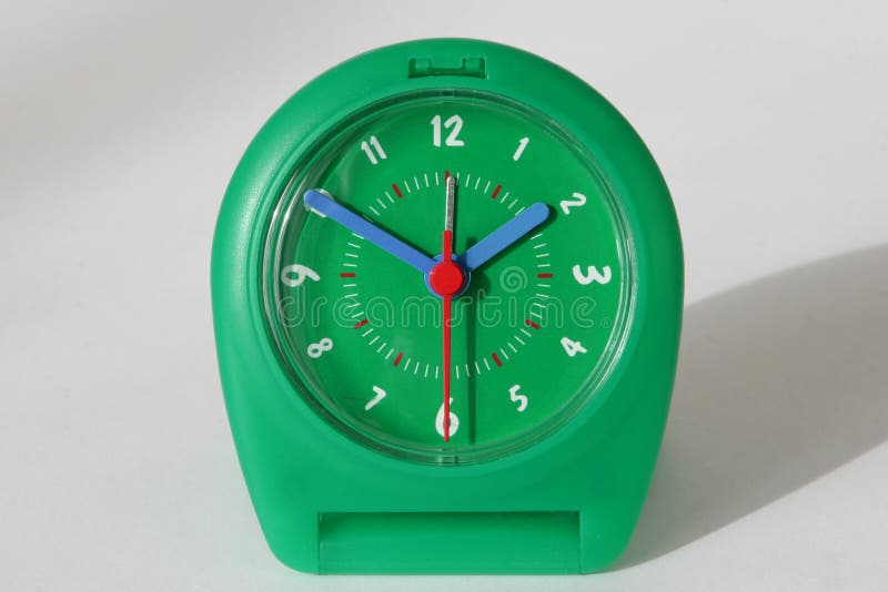 Green Clock stock photo. Image of clock, holiday, travel - 10855876