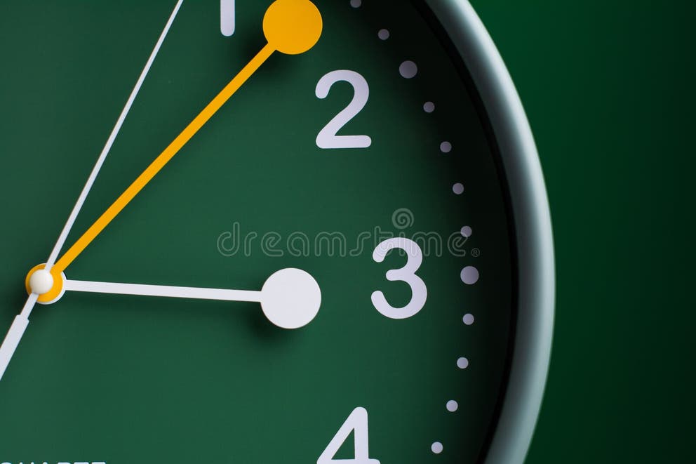 Clock Photo in Studio Concept of Time and Efficient Use of Time Stock ...