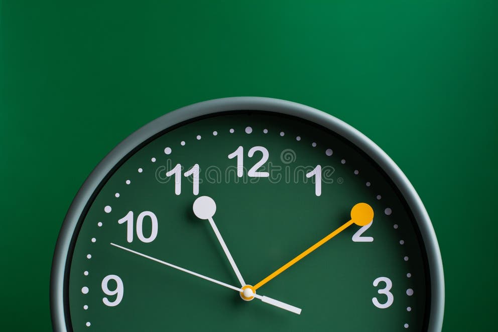 Clock Photo in Studio Concept of Time and Efficient Use of Time Stock ...