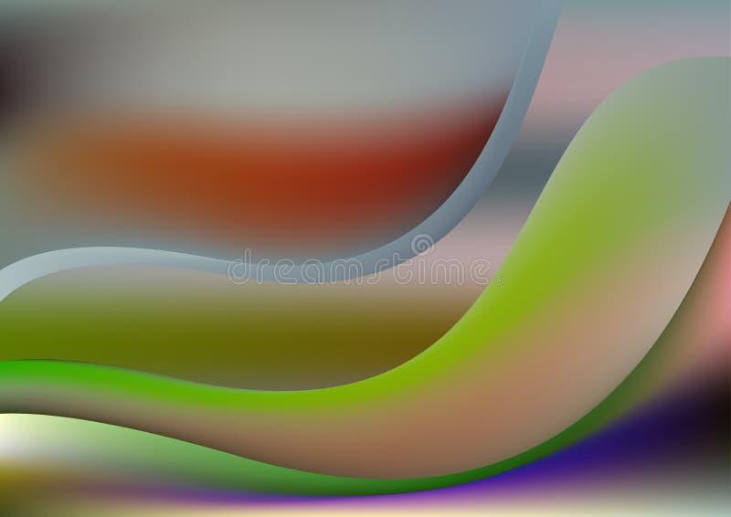 Green Close Up Multicolor Background Vector Illustration Design Stock ...