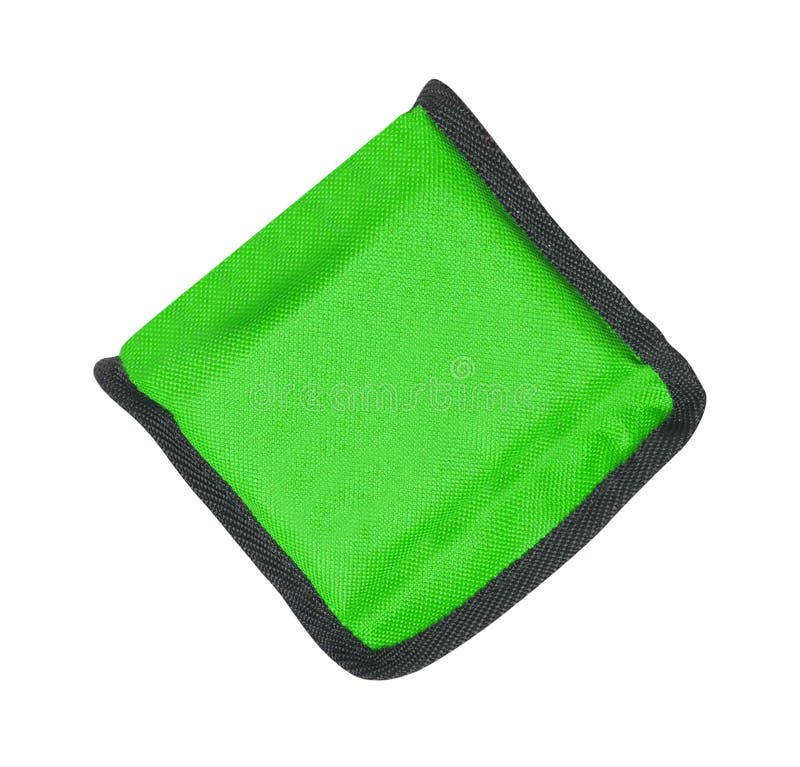 Green Cloth Isolated on White Stock Photo - Image of empty, green ...