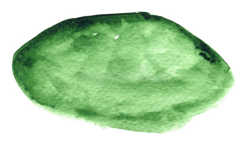 Green Cloud Hand Drawn Abstract Watercolor Background for Text Stock ...