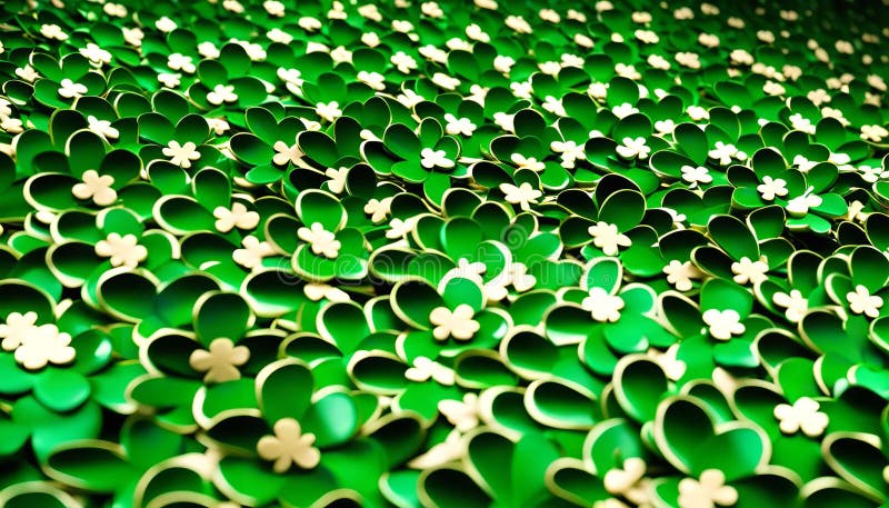 Green Clover Background stock illustration. Illustration of mobile ...