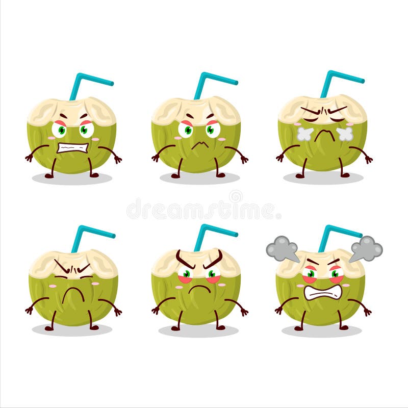 Angry Coconut Stock Illustrations – 107 Angry Coconut Stock ...