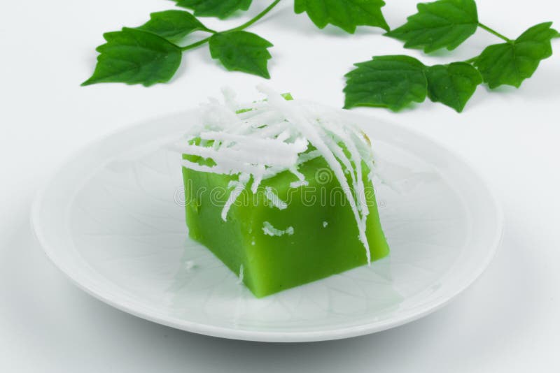 Green Coconut Sweet Pudding Stock Image - Image of high, bathroom: 78620607