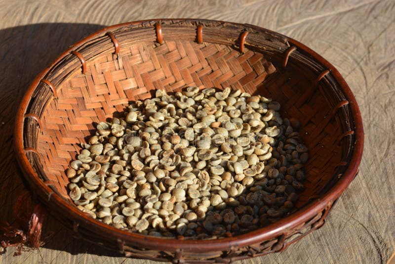 Coffee hulling machine. stock image. Image of branch - 30427857