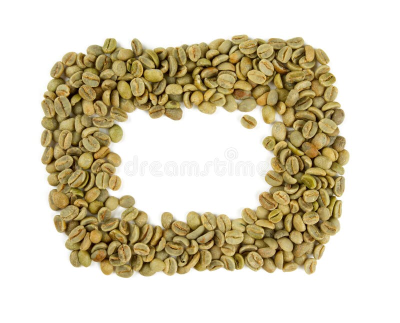 Green coffee square frame stock photo. Image of food - 86243884