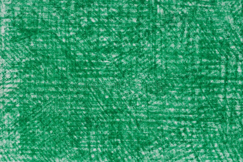 Green Abstract Crayon Drawing Paper Background Texture Stock ...