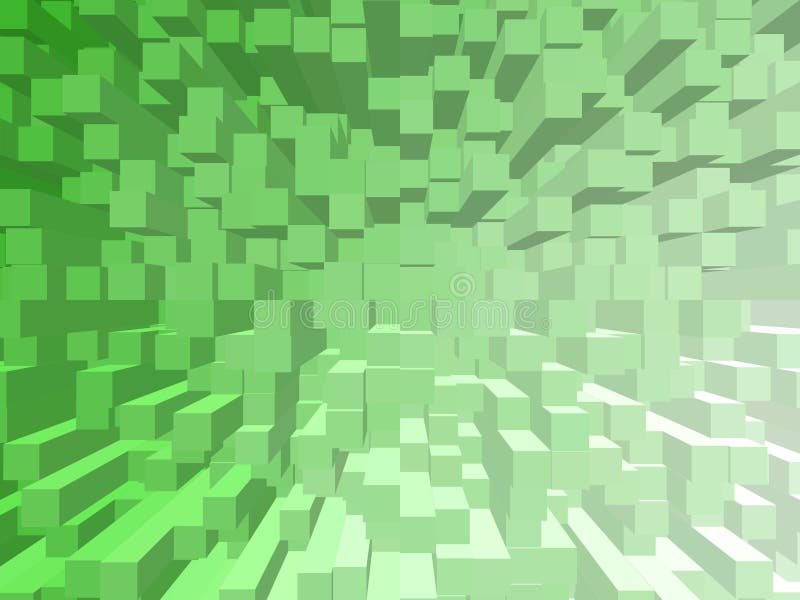 Art Green Block Color Abstract Pattern Background Stock Illustration ...