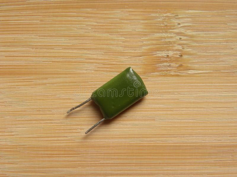 Green Color Ceramic Capacitor Stock Image - Image of energy, computer ...