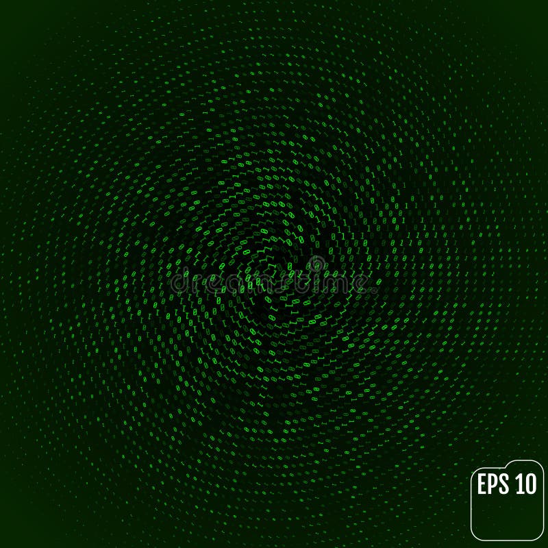 Green Color Code Streams Glowing on Screen. Vector Background Stock ... Green Color Code Streams Glowing on Screen. Vector Background Stock ...