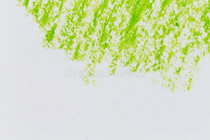 Green Color Crayon Hand Drawing Texture Stock Photo - Image of paint ...